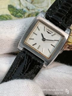 Longines Rectangular Crosshair dial Pocket Watch Ref. 7711-5 (Cal. 428 ...