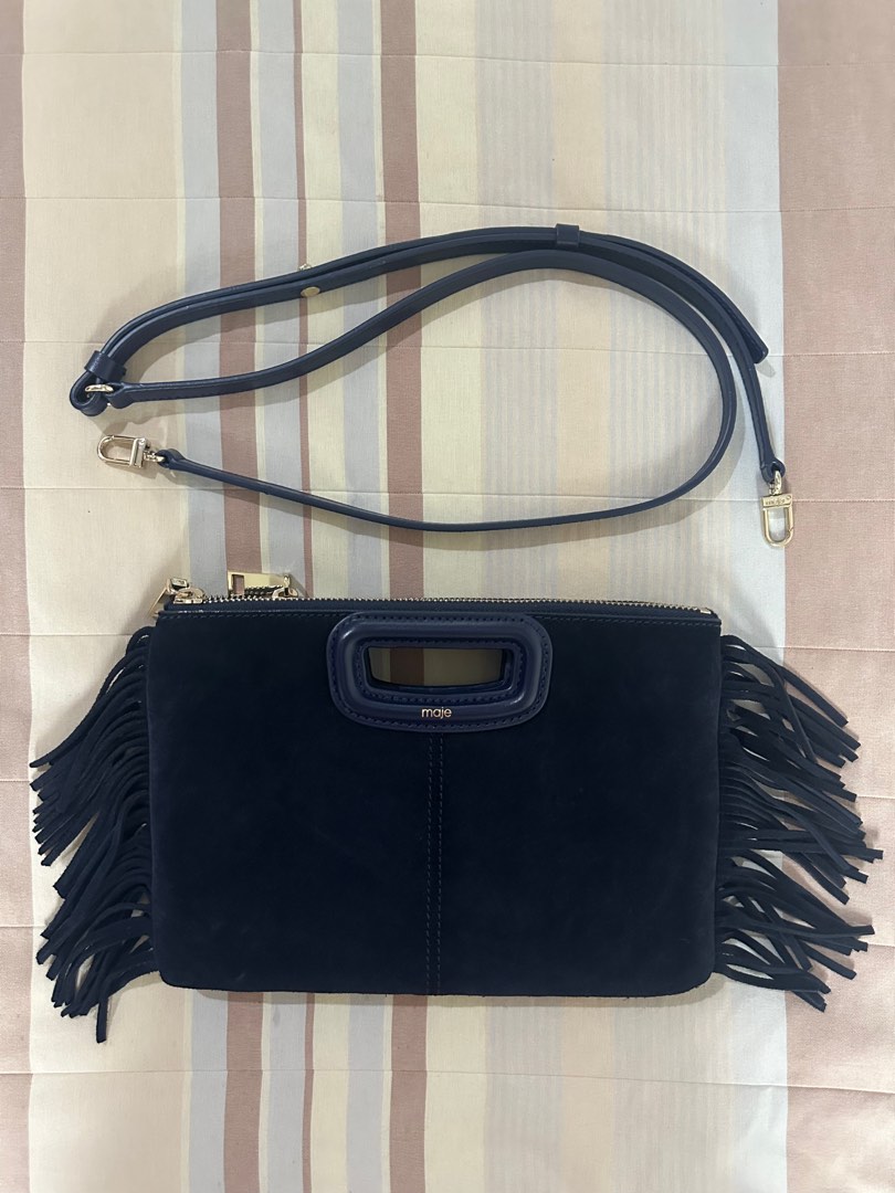 Maje Fringe Bag, Luxury, Bags & Wallets on Carousell
