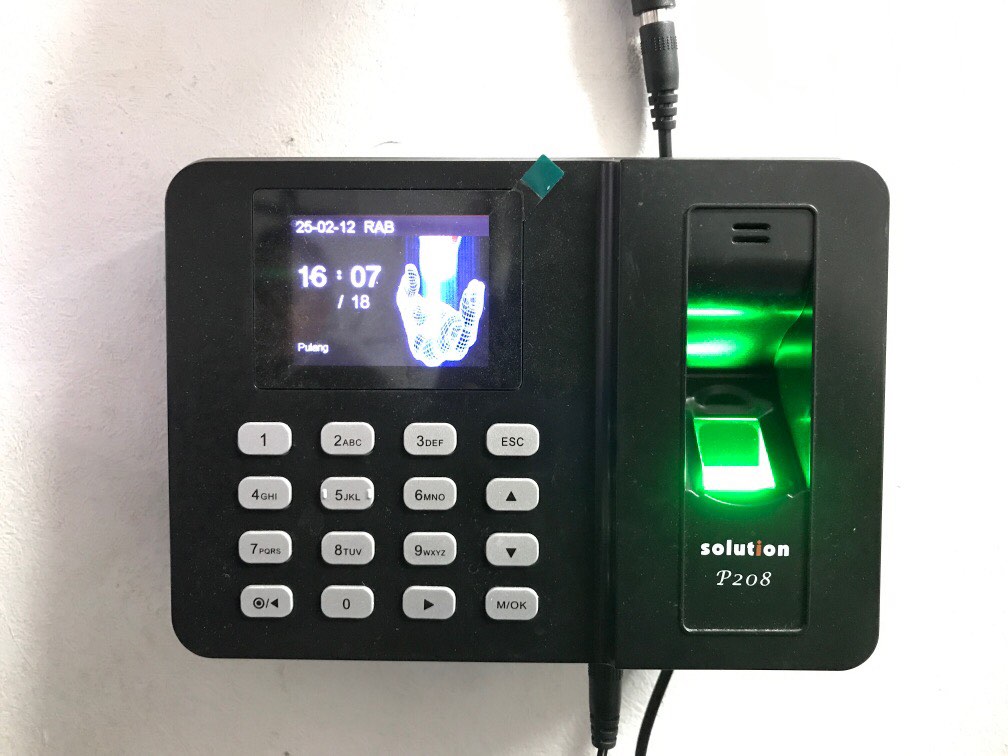 Mesin absensi fingerprint (solution P208), Elektronik, Lainnya di Carousell