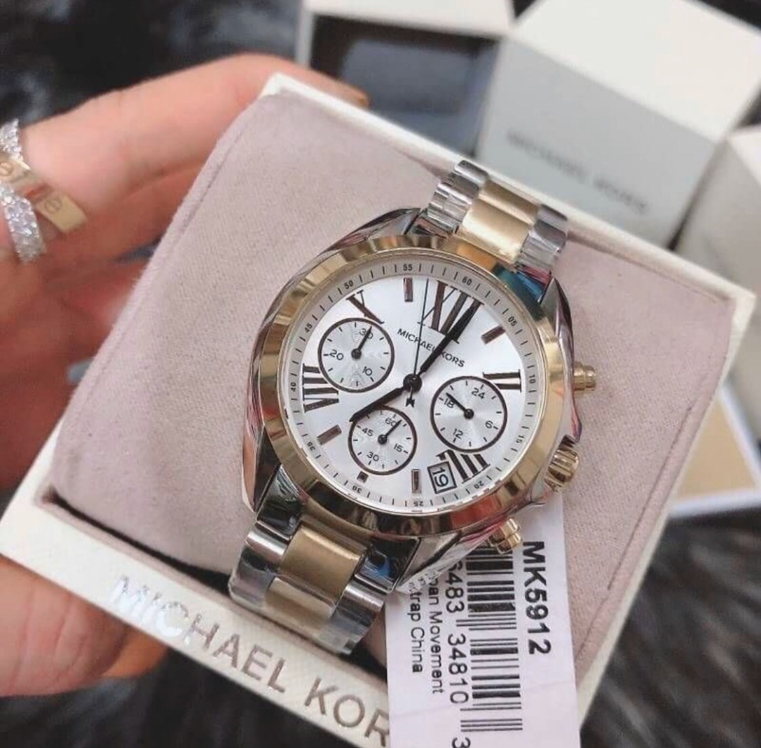 Michael Kors Stainless Steel Ladies Watch - MK5912 Mini Bradshaw ...
