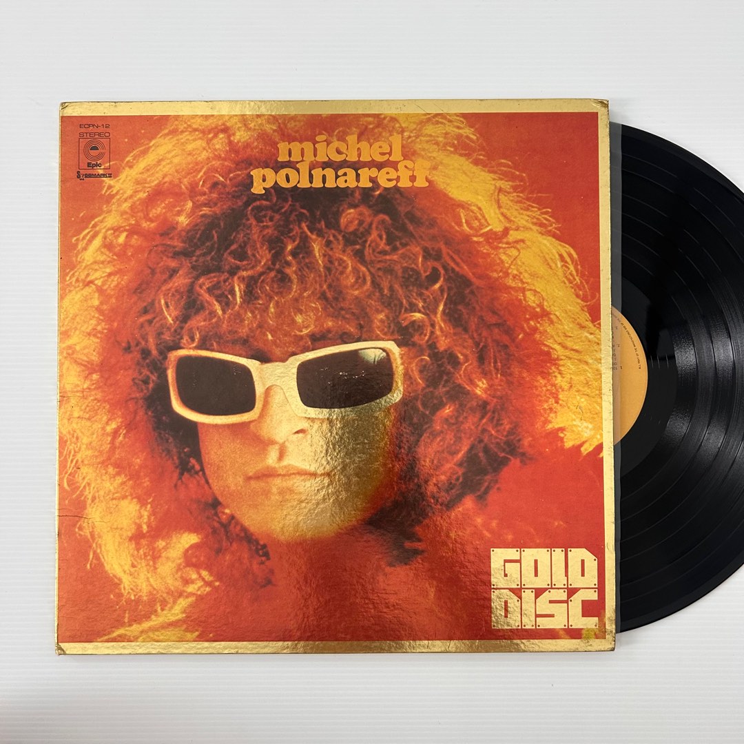 Michel Polnareff - Gold Disc (LP/Vinyl), Hobbies & Toys, Music & Media, Vinyls on Carousell