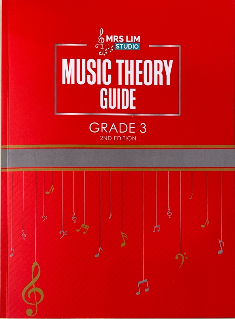 Mrs Lim Studio Music Theory Guide Grade 3, Hobbies & Toys, Music & Media, Music Scores on Carousell