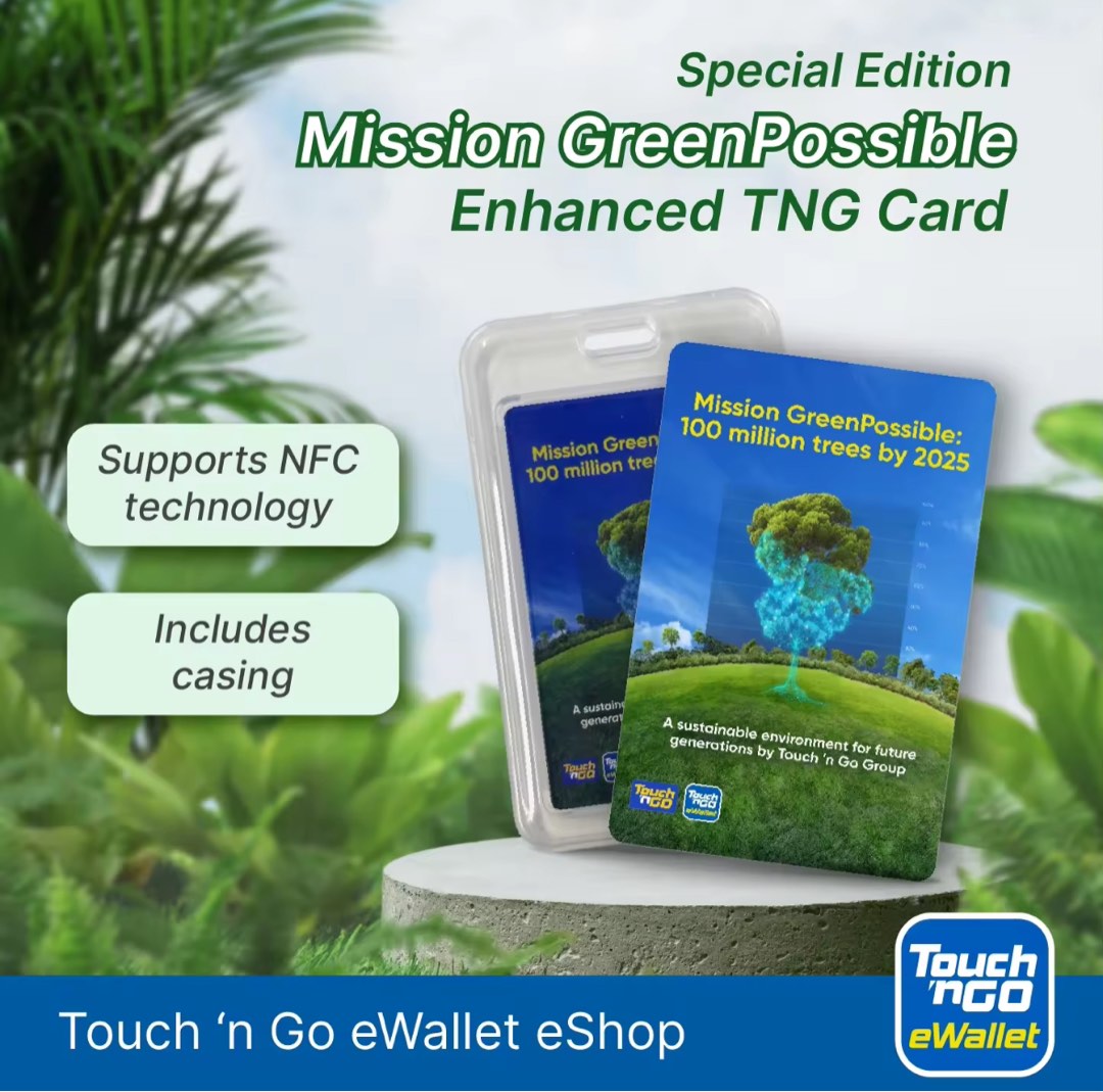 NFC Touch 'n Go Card - Special Limited Edition - Mission GreenPossible ...