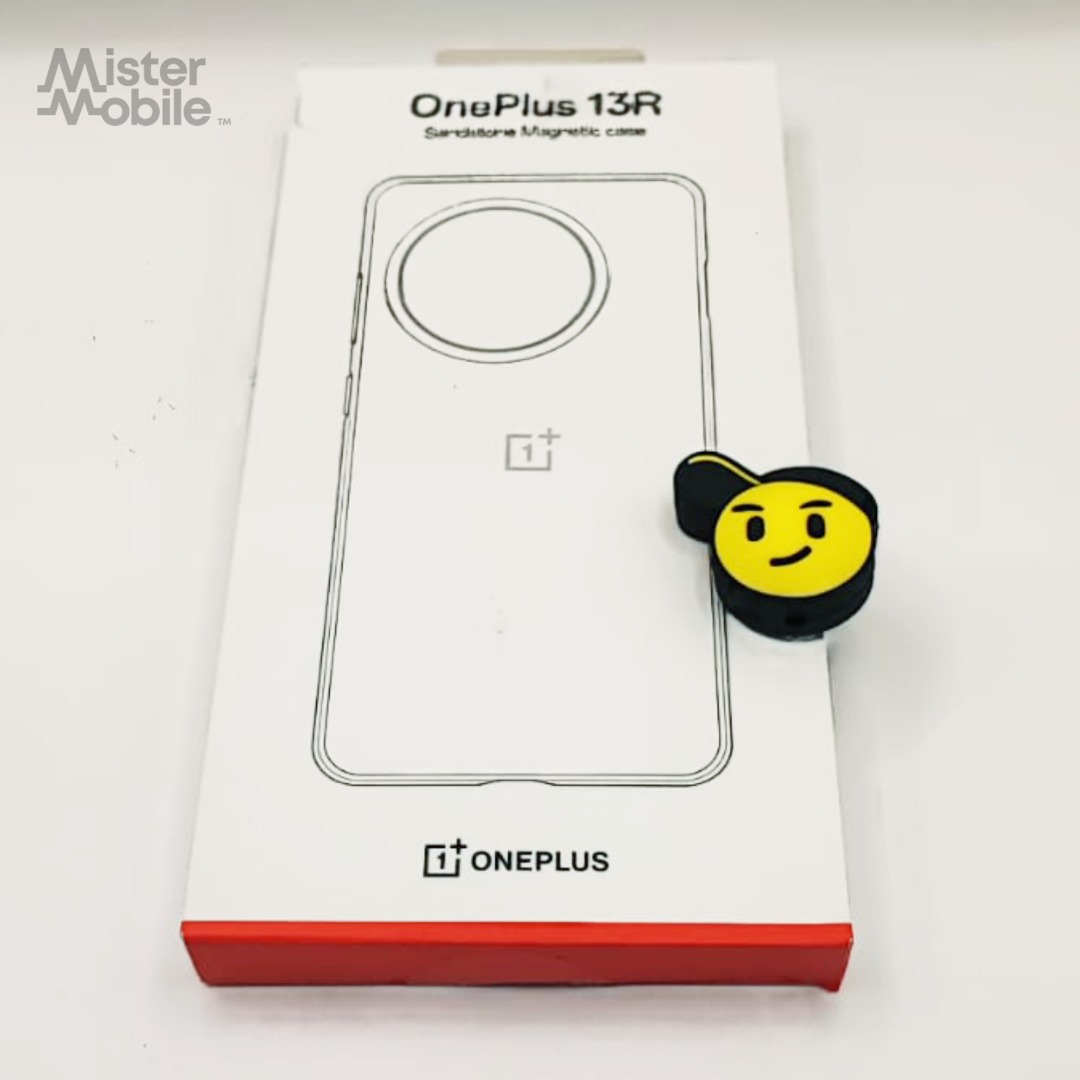 OnePlus 13R Sandstone Magnetic Case Black Local New Set, Mobile Phones ...