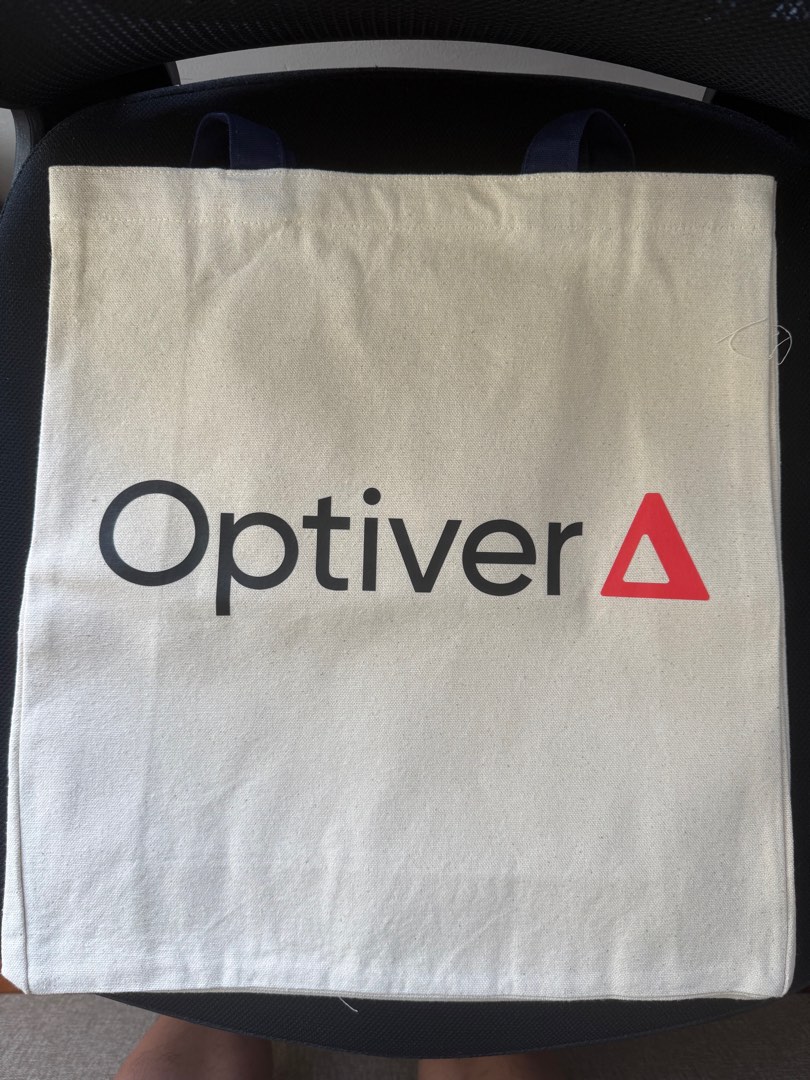 Optiver Tote Bag, Men's Fashion, Bags, Belt bags, Clutches and Pouches on Carousell