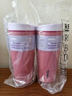 Owala SmoothSip Slider Insulated Stainless Steel Coffee Tumbler ...