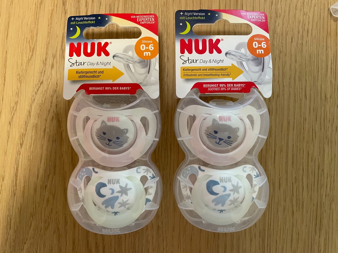 Pacifiers NUK, Babies & Kids, Nursing & Feeding, Soothers & Pacifiers ...