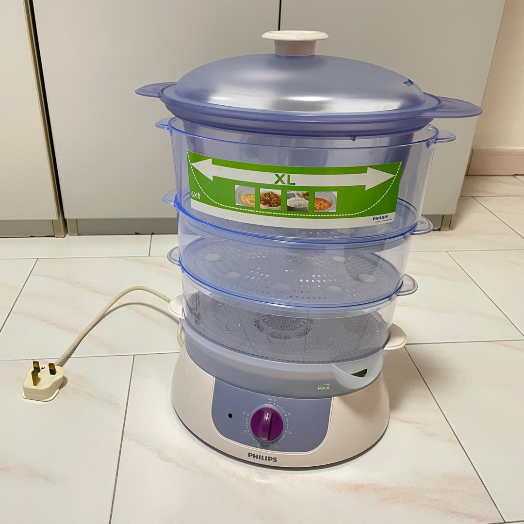 Philips Electric Food Steamer HD 9120, TV & Home Appliances, Kitchen ...