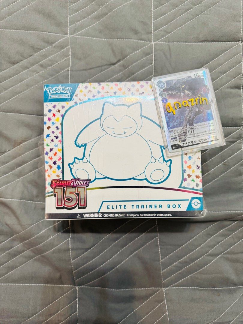 Pokemon TCG 151 Elite Trainer Box (ETB) Pokemon Trading Card Game ...