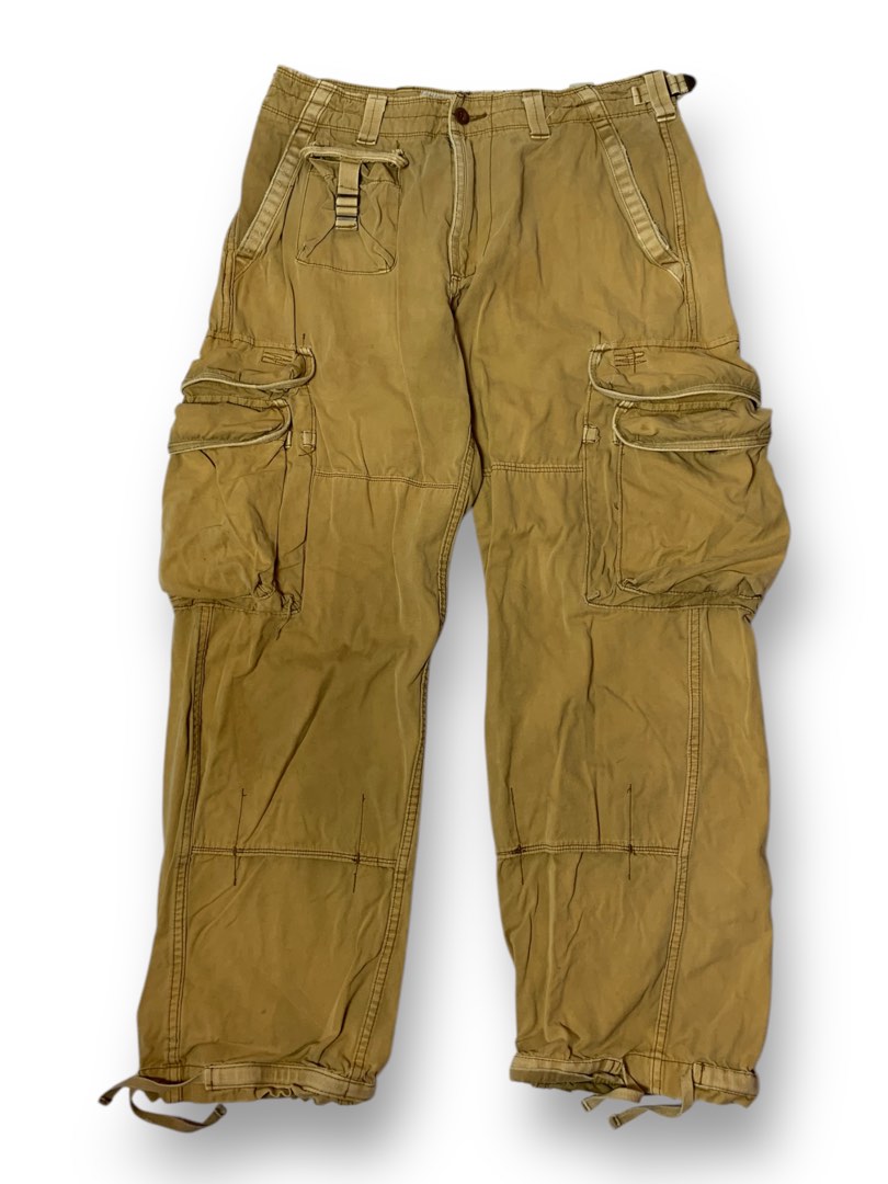 POLO RALPH LAUREN JEANS CARGO MULTIPOCKET TACTICAL UTILITY PANTS, Men's Fashion, Bottoms, Jeans ...