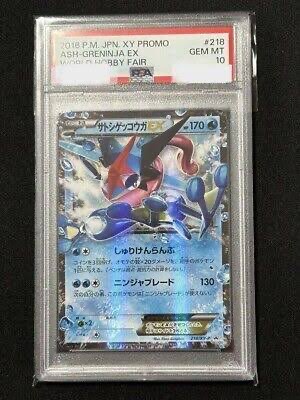‼️PSA 10 Pokemon Card Ash Greninja EX 218/XY-P Holo Japanese WHF Promo ...