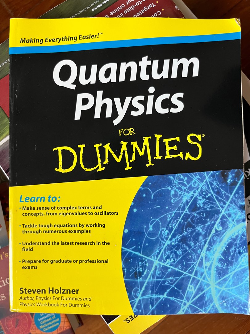 Quantum physics for dummies by Steven Holzner, Hobbies & Toys, Books ...