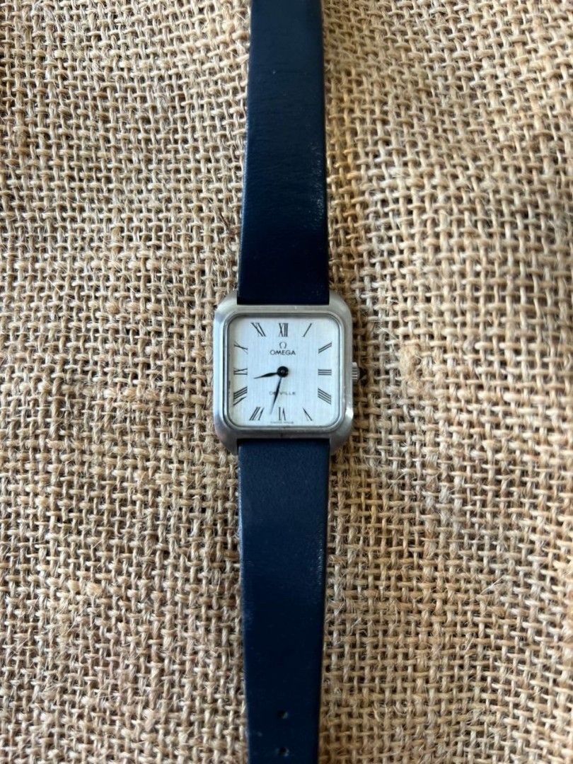 Rare Vintage Omega Tank Roman Numerals Factory Stock, Luxury, Watches ...