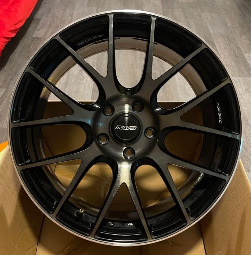 Rays G27 18” Progressive Forged Rims Limited Edition, Car Accessories ...