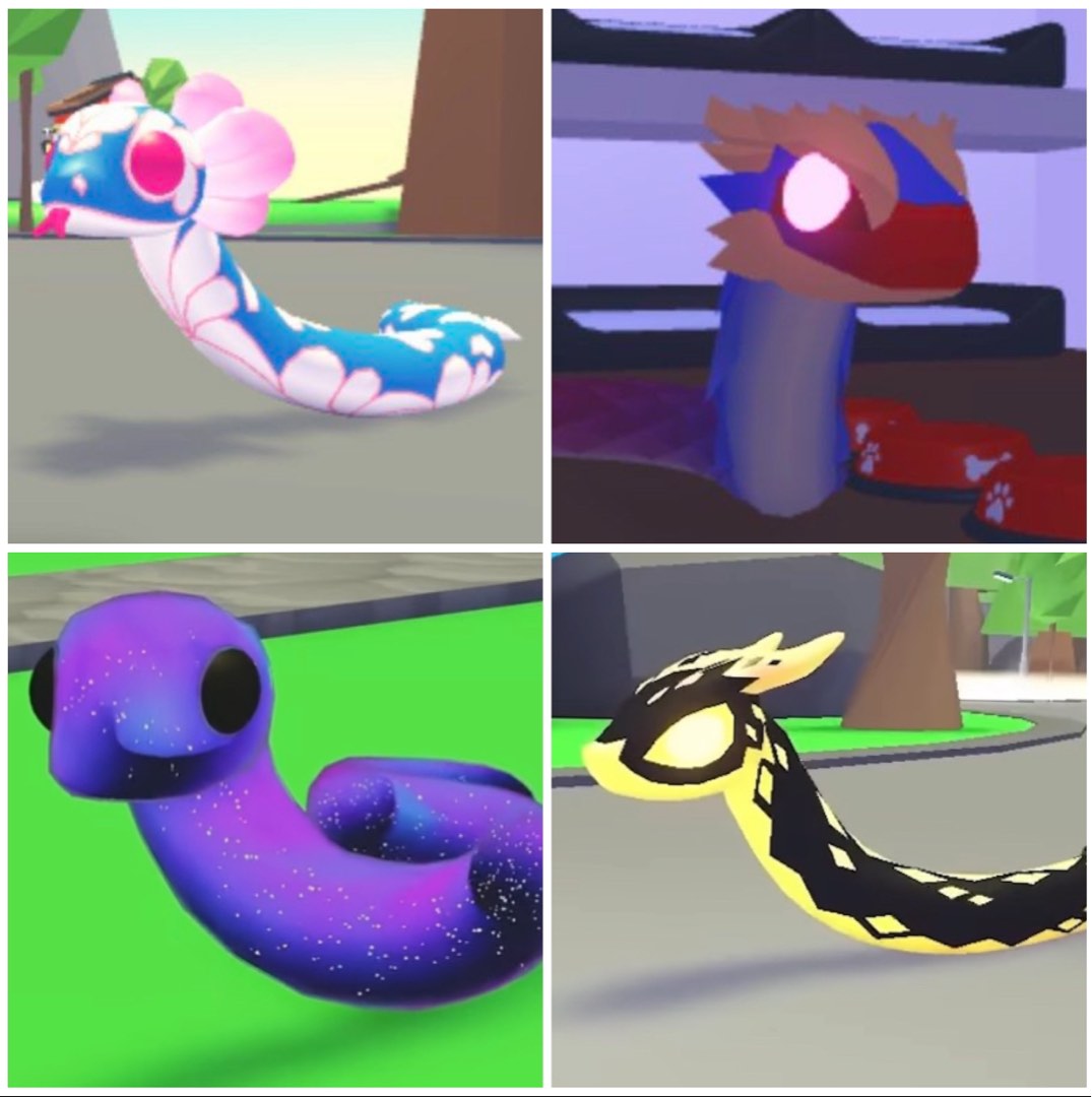 Roblox Adopt Me Lunar New Year Snake (Blossom Snake | Prism Snake ...