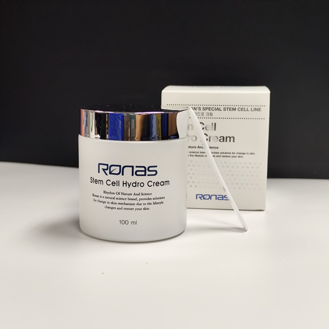 Ronas (100ml) 幹細胞水份霜 Stem Cell Hydro Cream, 美容＆個人護理, 健康及美容 - 皮膚護理, 面部 ...