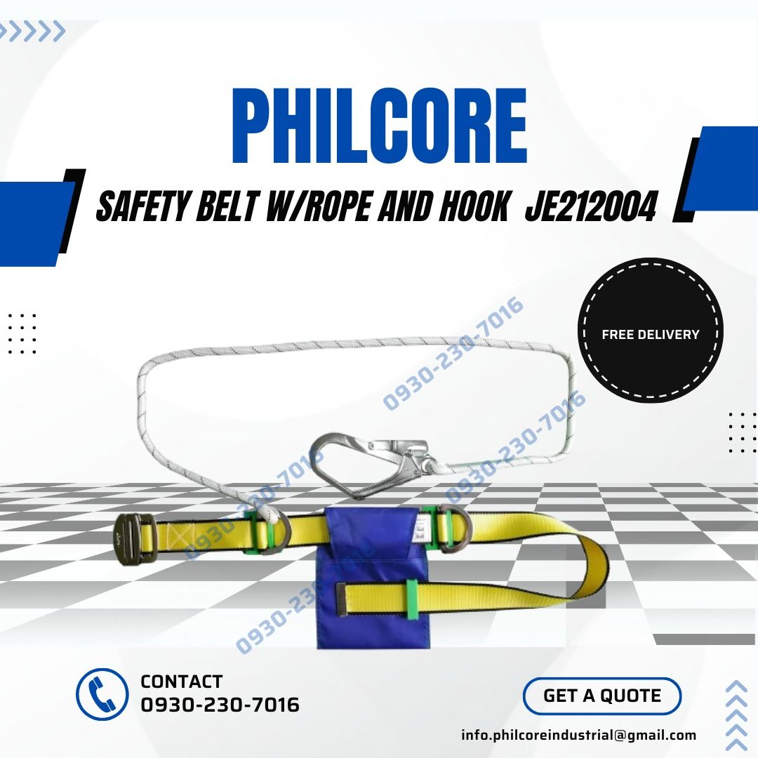 Safety Belt W/Rope and Hook JE212004,Safety-Belt,Seat-Belt,Life ...