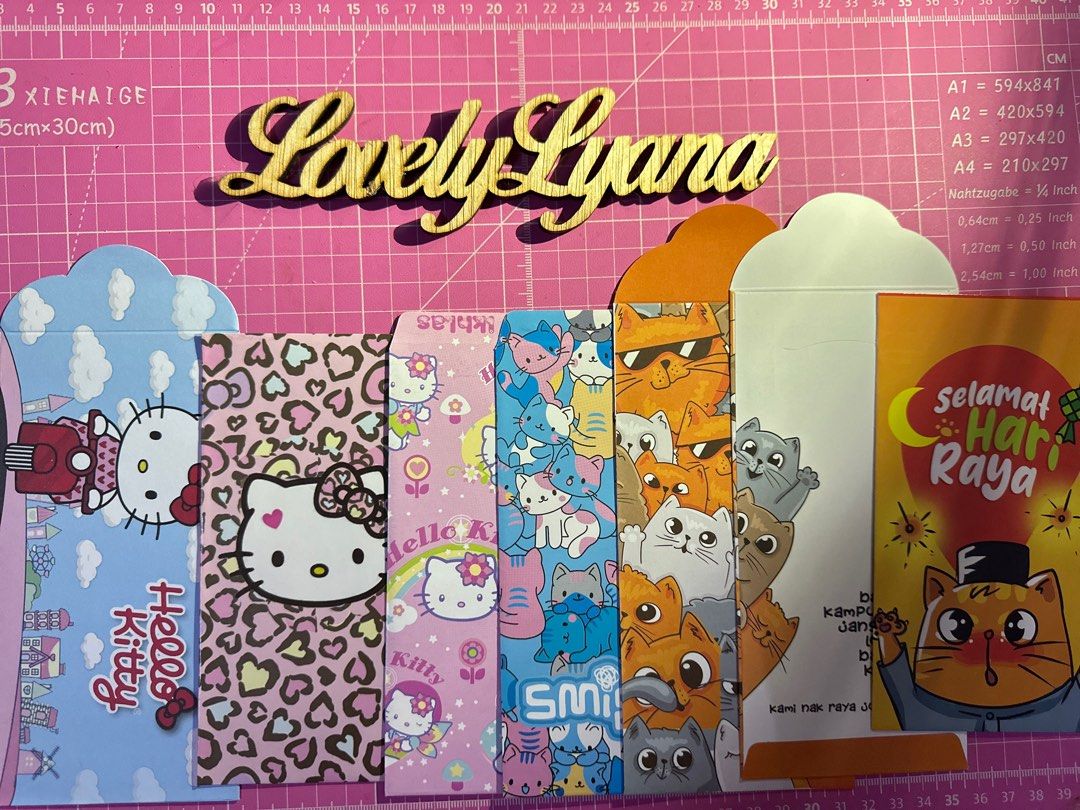 Sampul Raya Tema Kucing, Hobbies & Toys, Collectibles & Memorabilia ...