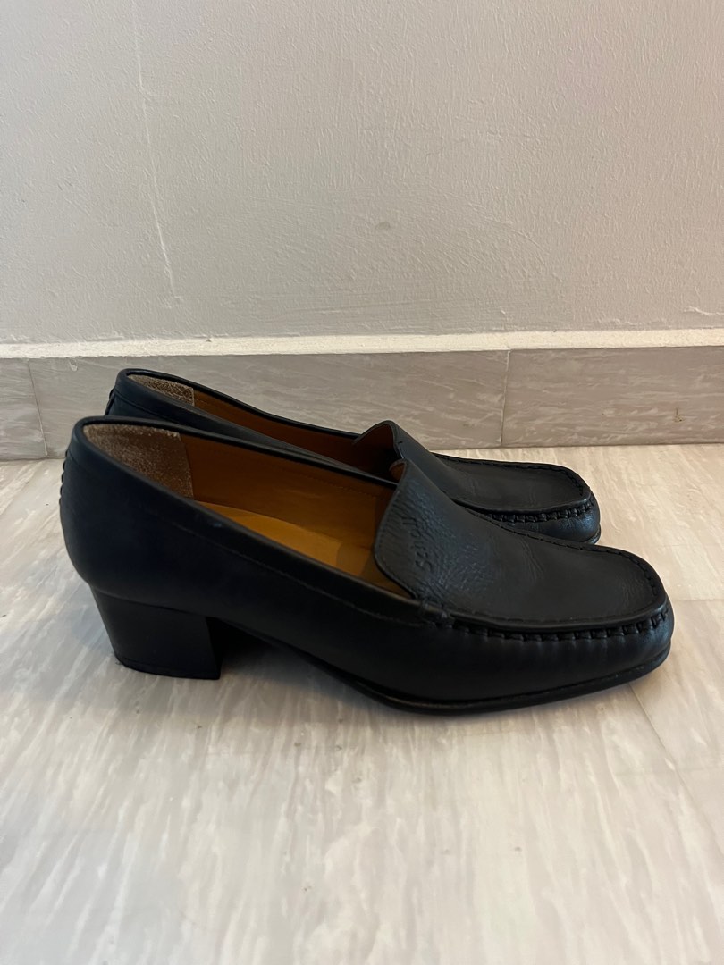 Scholl Black Work Heels, Women's Fashion, Footwear, Heels on Carousell