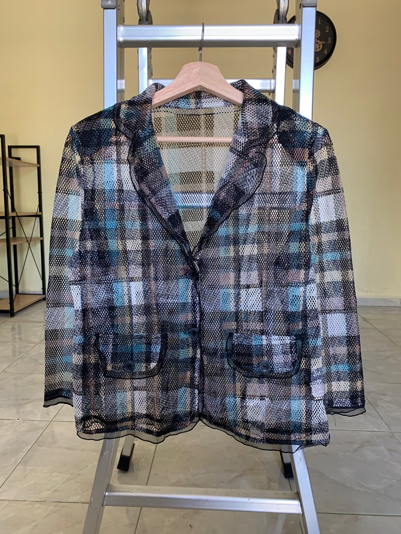 See Trough Blazer by Se Ce Se, Women's Fashion, Coats, Jackets and ...