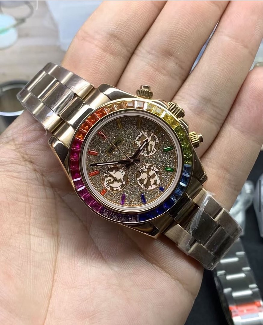 Seiko Mod Daytona Rainbow Special edition, Luxury, Watches on Carousell
