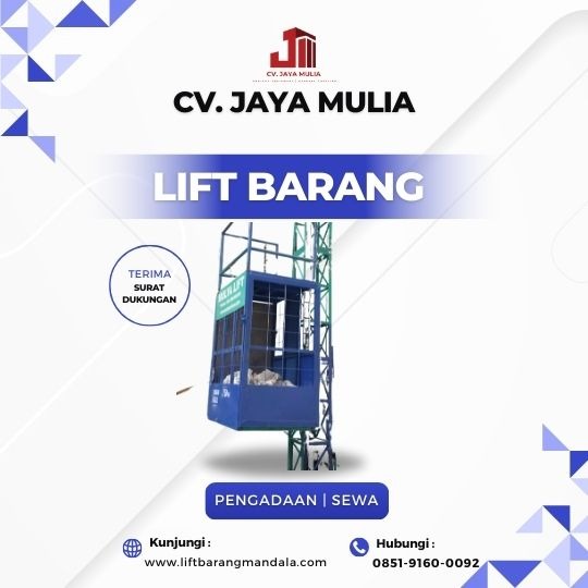 Sewa Lift Barang Puncak | Kapasitas Besar Handal, Properti, Rental di ...