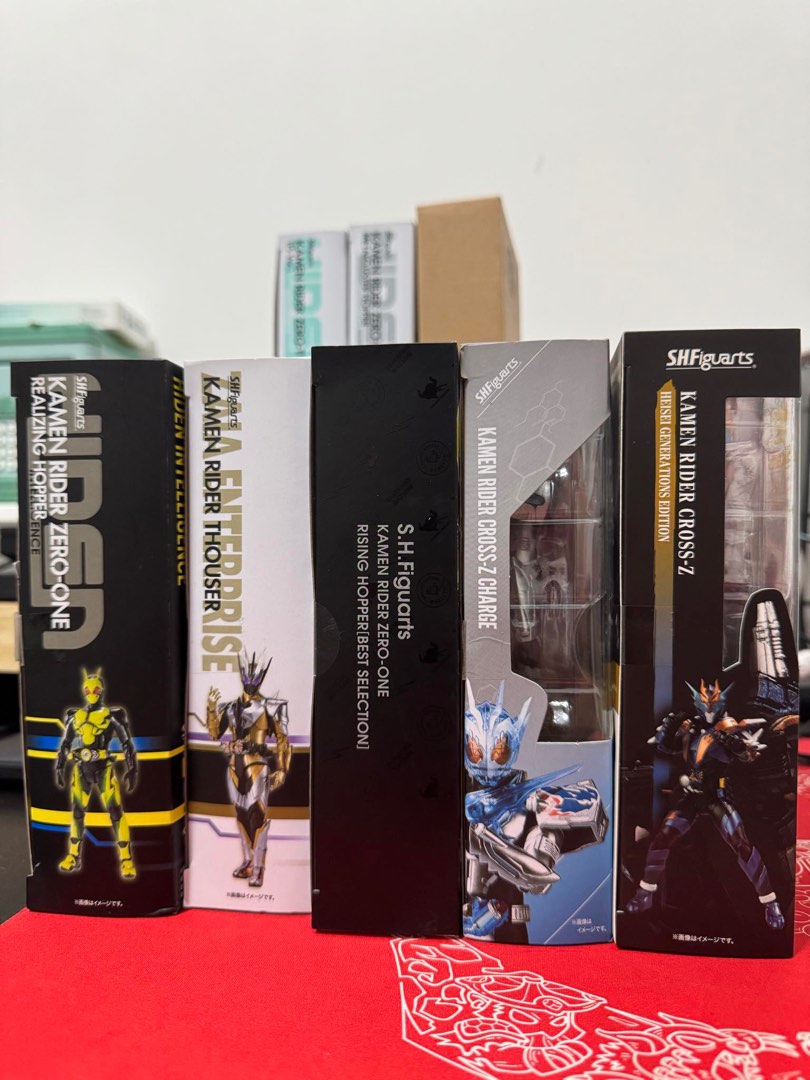 Shf Kamen Rider Zero One line & Cross Z line, Hobbies & Toys, Toys ...
