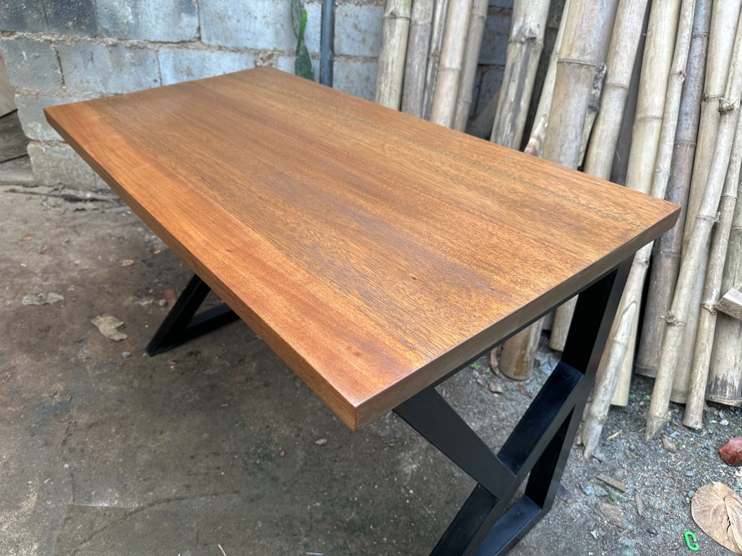 Solid Mahogany Computer Table, Furniture & Home Living, Furniture ...
