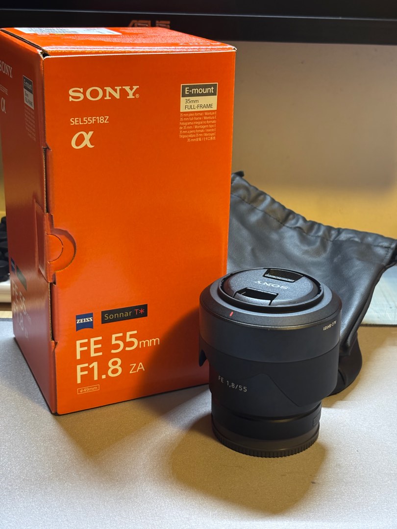 Sony FE 55mm F1.8, Photography, Lens & Kits on Carousell