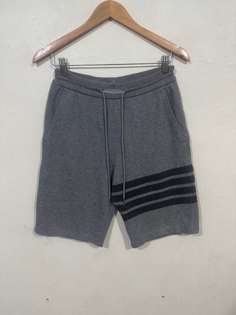 Thom Browne - 4 Bar - Sweat Short, Men's Fashion, Bottoms, Shorts on ...