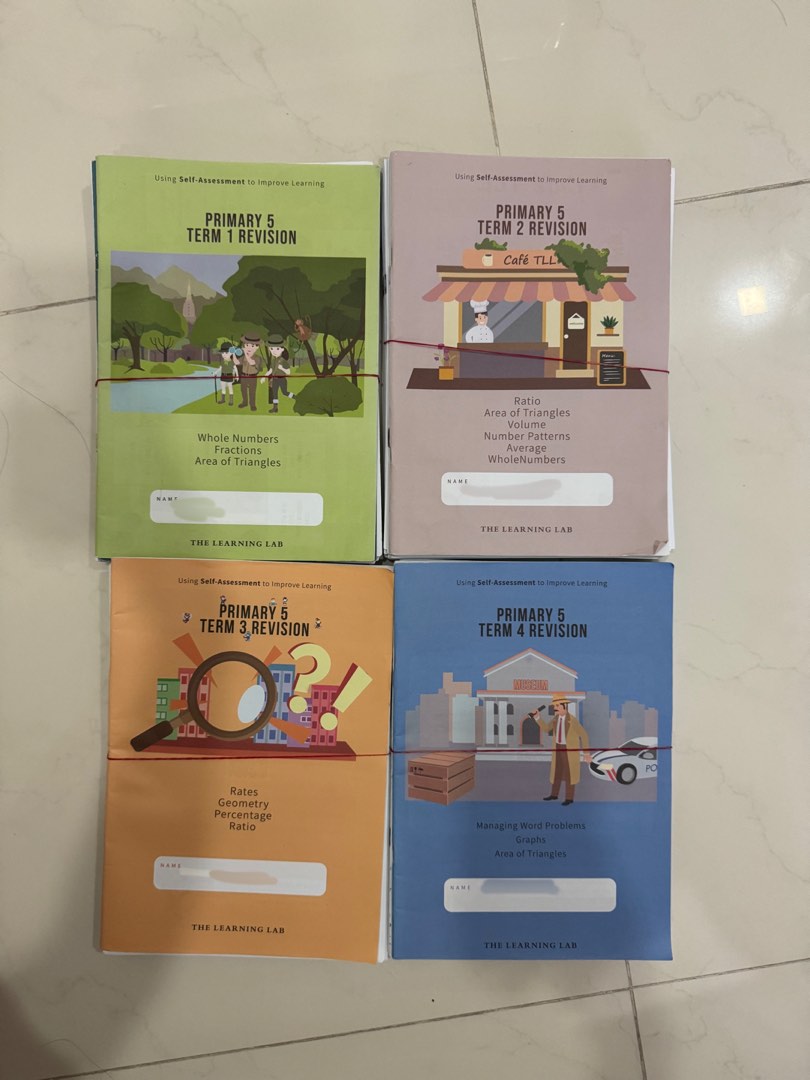 TLL Math P5 2023 worksheet complete set, Hobbies & Toys, Books ...