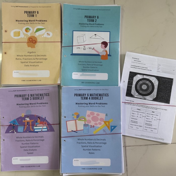 TLL Math P6 2024 worksheets complete set, Hobbies & Toys, Books ...