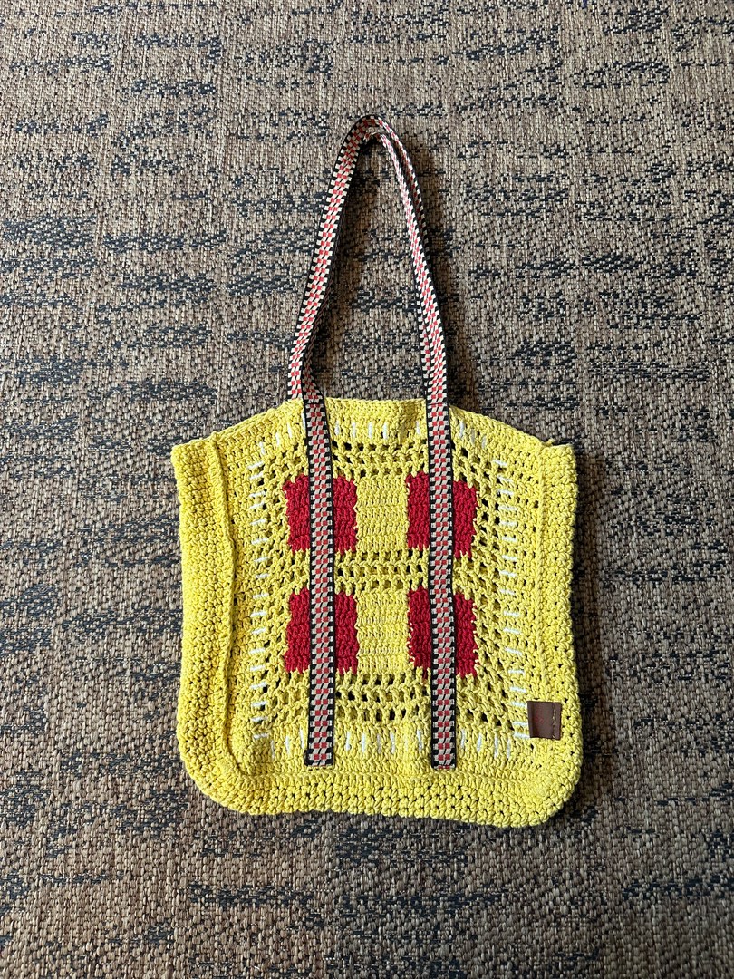 Travis Scott Cactus Jack Crochet Tote, Women's Fashion, Bags & Wallets ...