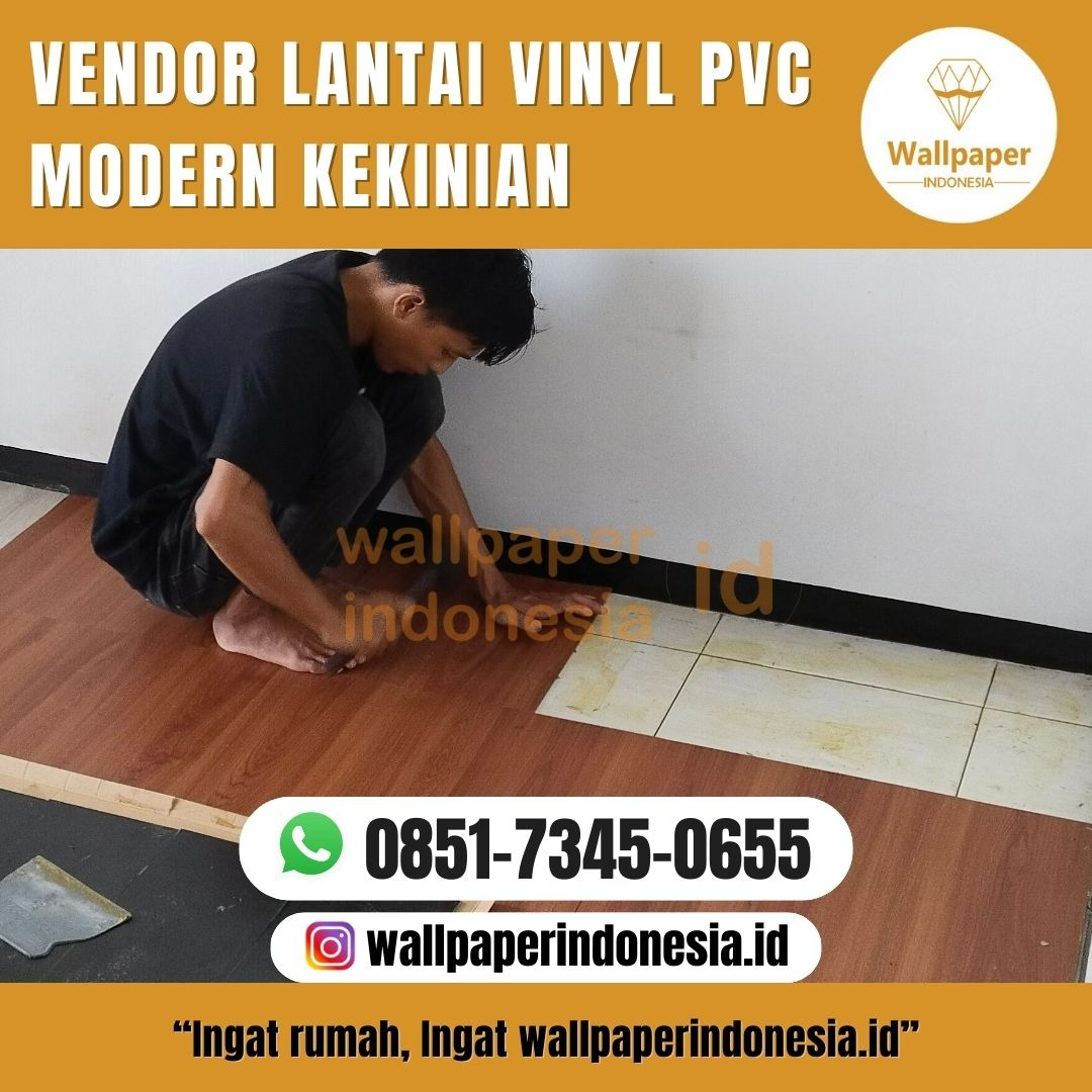 VENDOR LANTAI VINYL PVC MODERN KEKINIAN, Properti, Lainnya di Carousell