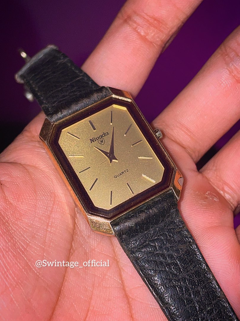 VINTAGE NIVADA Quartz, Men's Fashion, Watches & Accessories, Watches on ...
