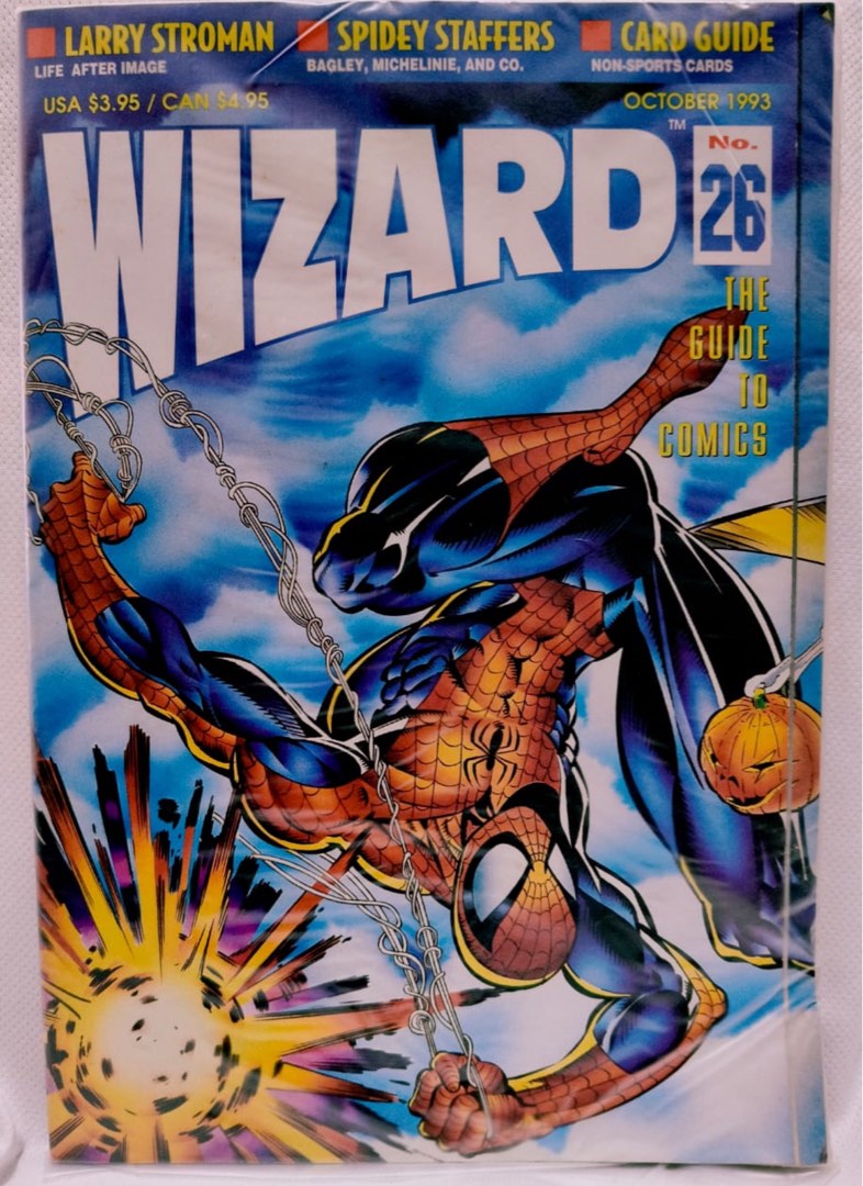 Vintage Wizard The Guide To Comics (used)., Hobbies & Toys, Books ...