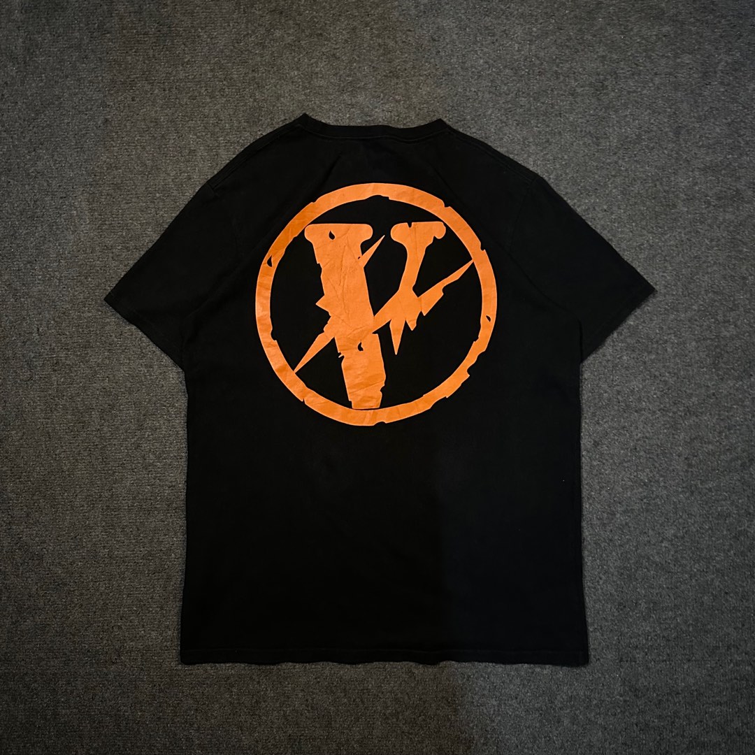 VLONE x FRAGMENTS FRIENDS BLACK TEE, Men's Fashion, Tops & Sets, Formal ...