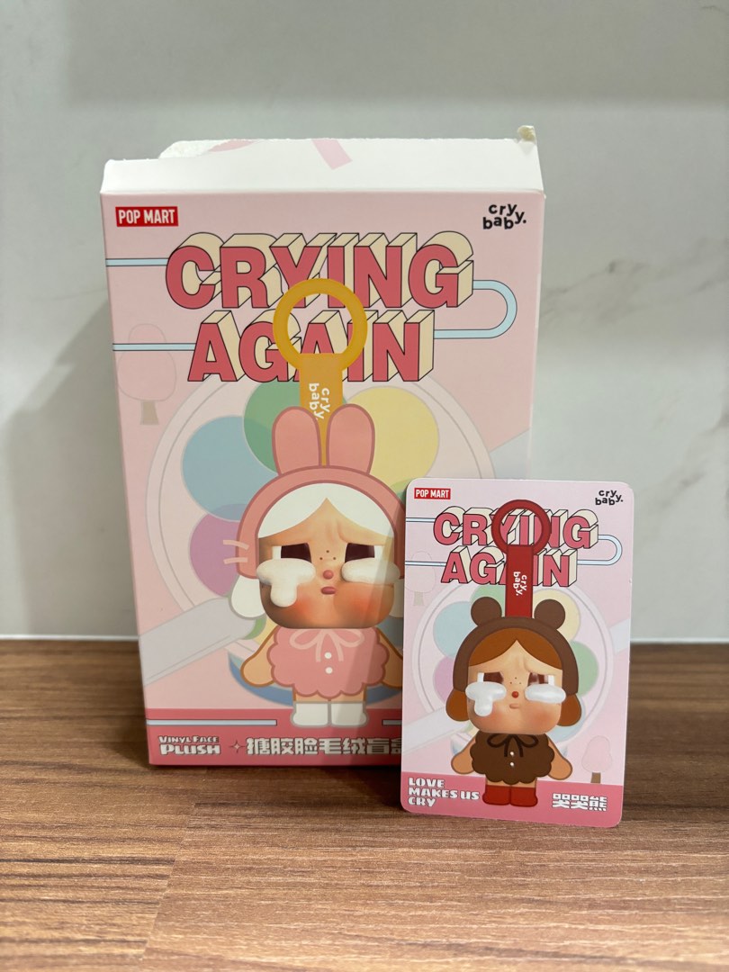 WTT Crybaby Crying Again Plush - Love Makes Us Cry, Hobbies & Toys ...