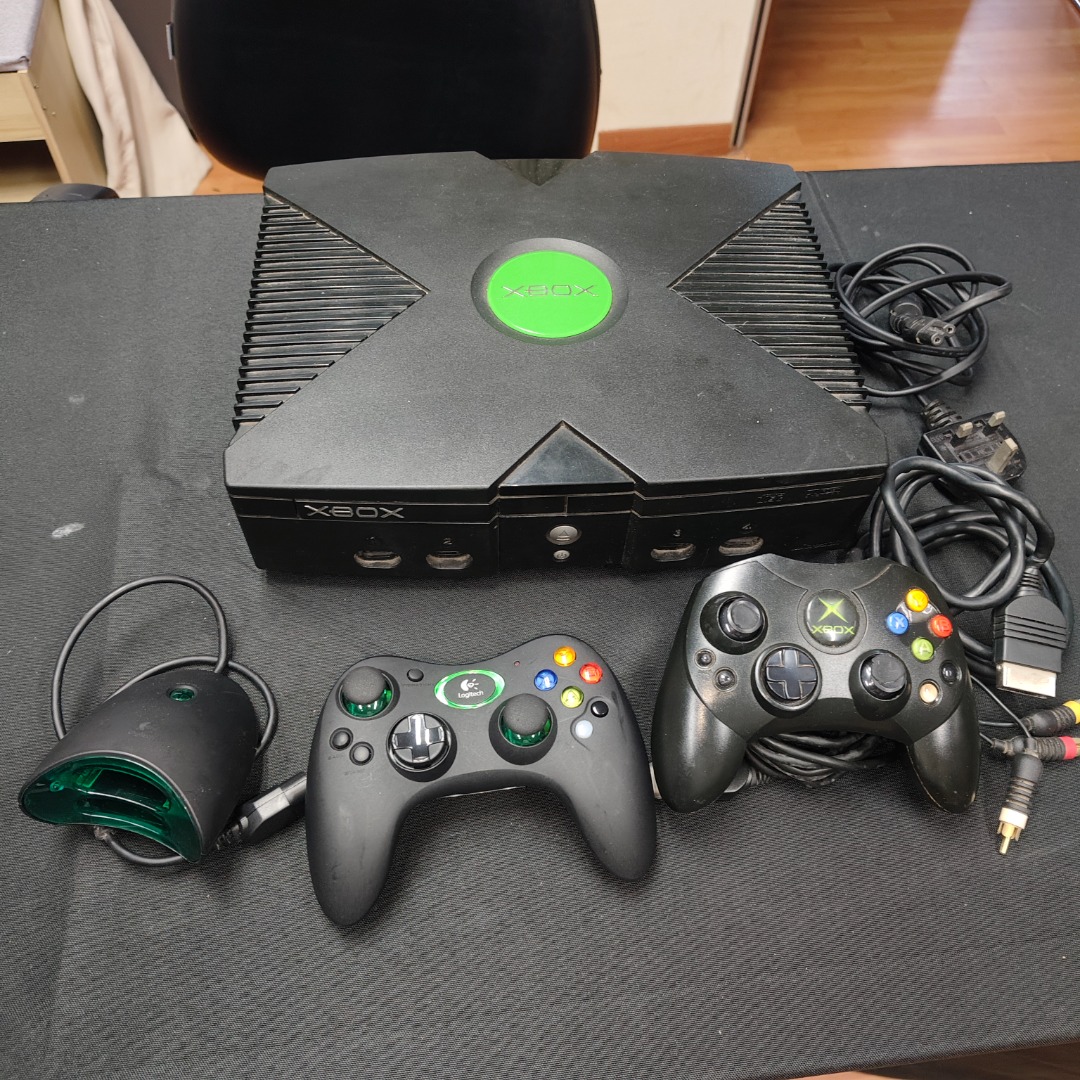 Xbox Original Modded, Video Gaming, Video Game Consoles, Xbox on Carousell