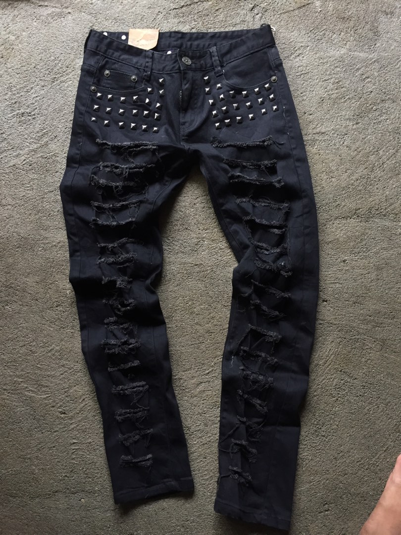 Y2k Rockista style, Men's Fashion, Bottoms, Jeans on Carousell