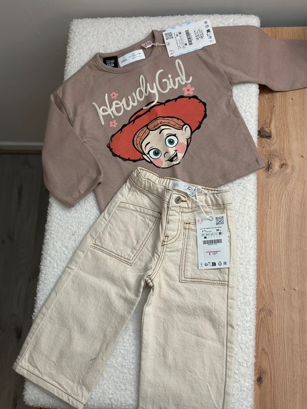 Zara Kids x Toy Story Jessie Set 1-2Y, Babies & Kids, Babies & Kids Fashion on Carousell