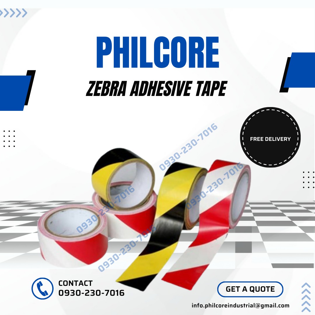 Zebra Adhesive Tape, Striped adhesive tape, Zebra-striped tape, Warning ...