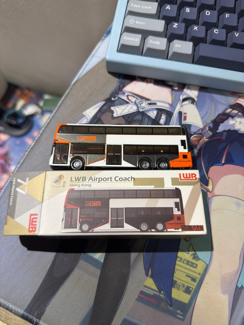 1/110 Tiny City 77 Die-cast LWB Airport Coach (NA40), Hobbies & Toys, Toys & Games on Carousell