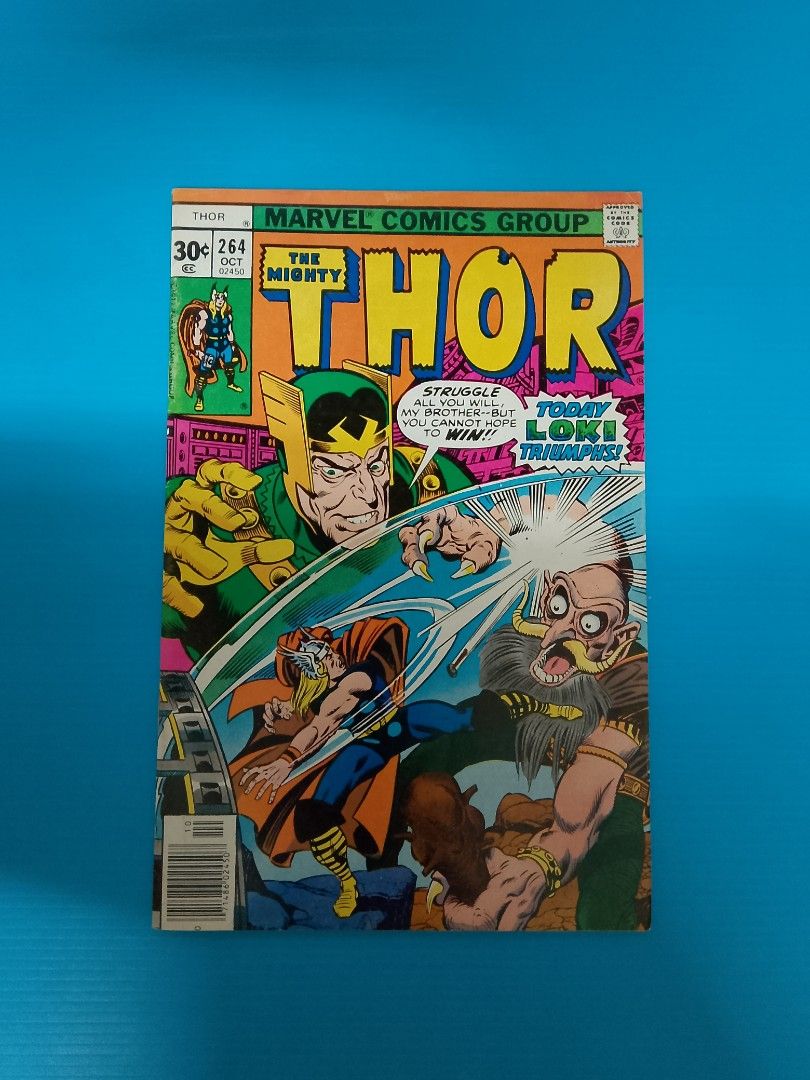 1st cover & full app Grondar ! Thor #264 ( Walt Simonson - Cover Art ...