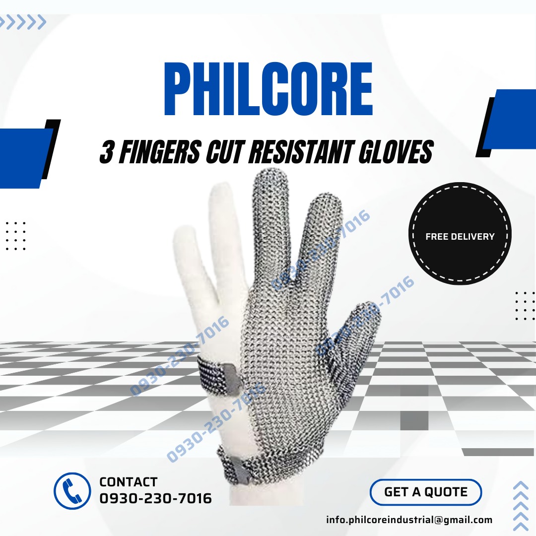 3 Fingers Cut Resistant Gloves,Hand protection,Supported gloves,Anti ...