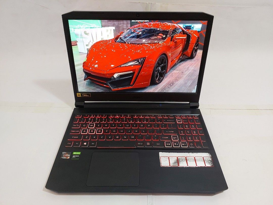 ACER Nitro Ryzen 5, 8GB DDR4 Ram, 512GB SSD, NVIDIA, 15.6", Backlight, Computers & Tech, Laptops ...