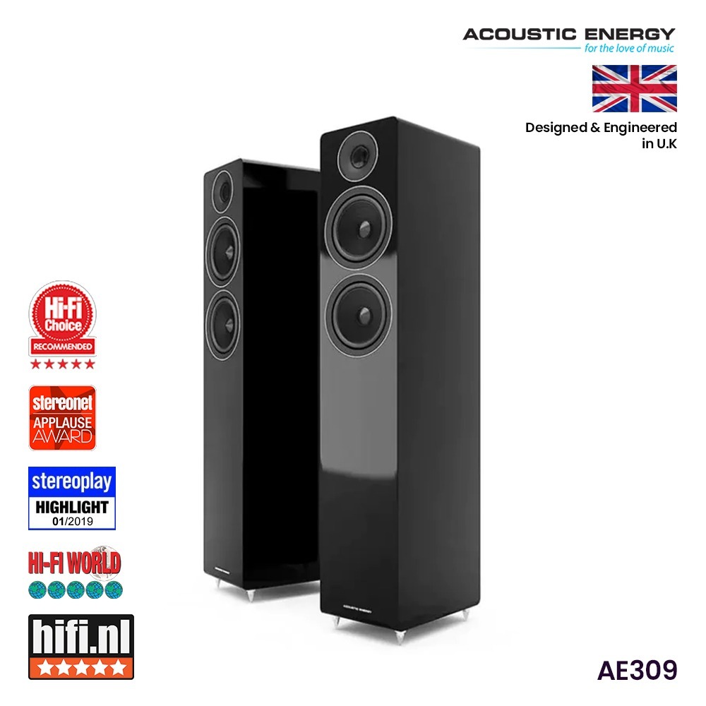 Acoustic Energy AE300 Floorstanding Speaker, Audio, Soundbars, Speakers ...