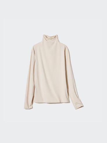AIRISM UNIQLO INNER NECK, Women's Fashion, Tops, Longsleeves on Carousell