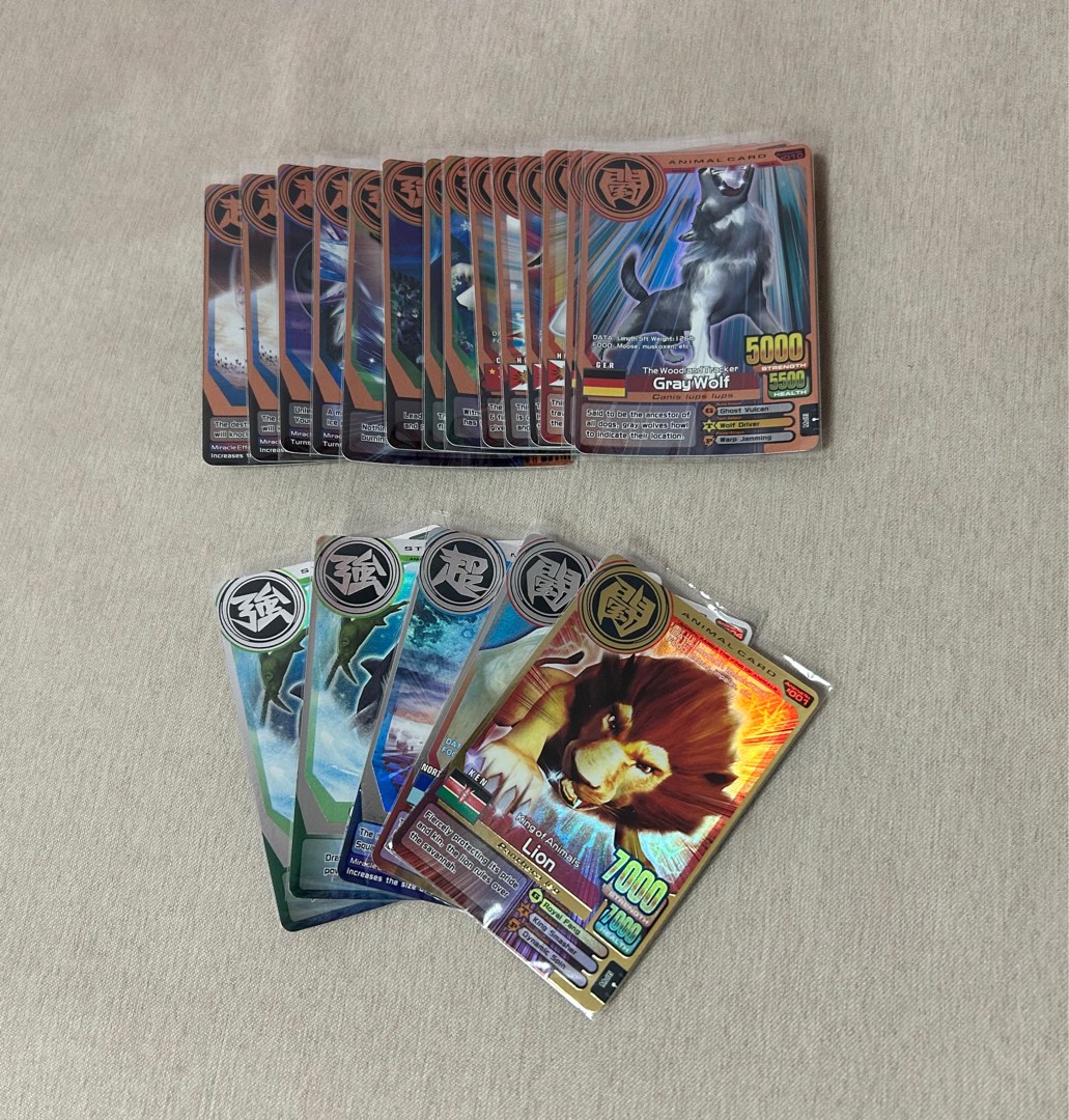 Animal Kaiser Plus (Sequence List), Hobbies & Toys, Toys & Games on ...