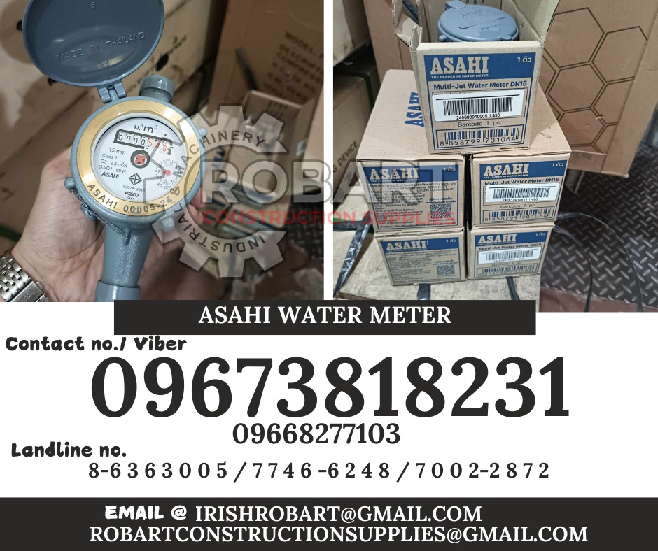 asahi water meter, Everything Else, Looking For on Carousell